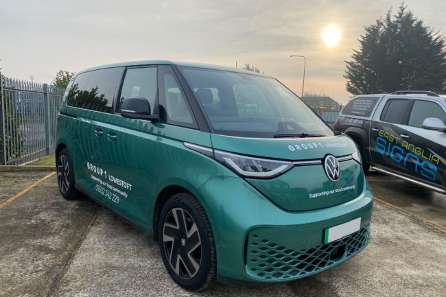 Volkswagen Camper Van Lettering Near Me. Contact Us Today.