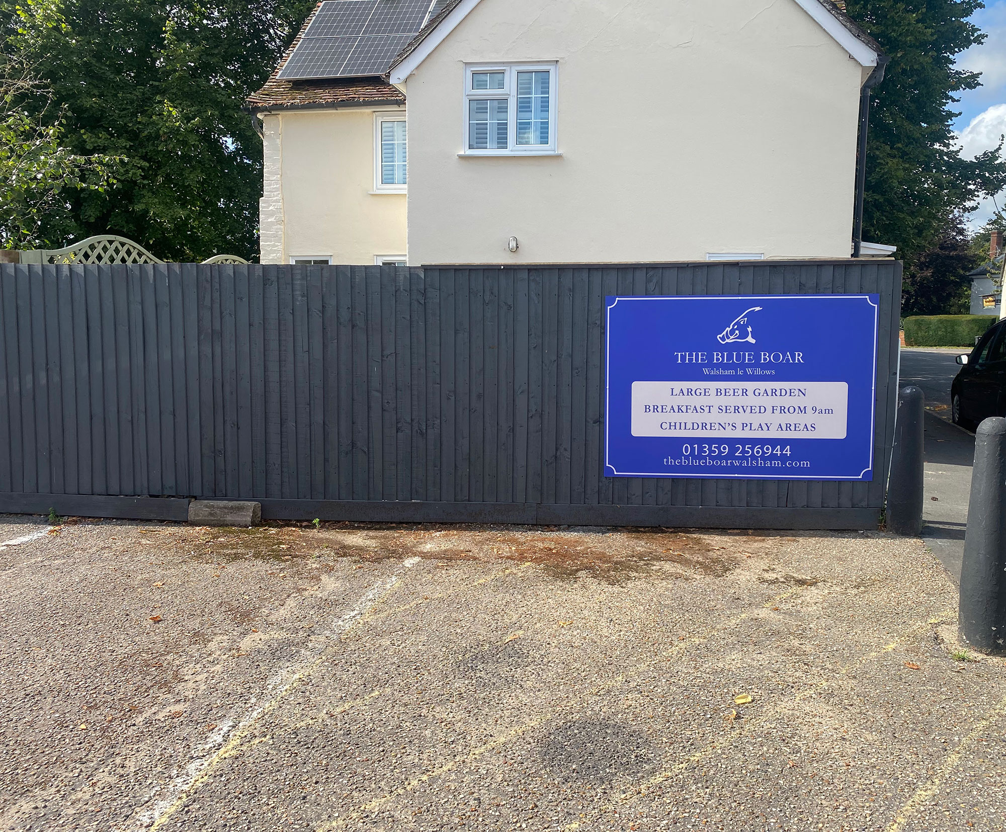 Pub Signs and External Signage in Bury St Edmunds, Suffolk.